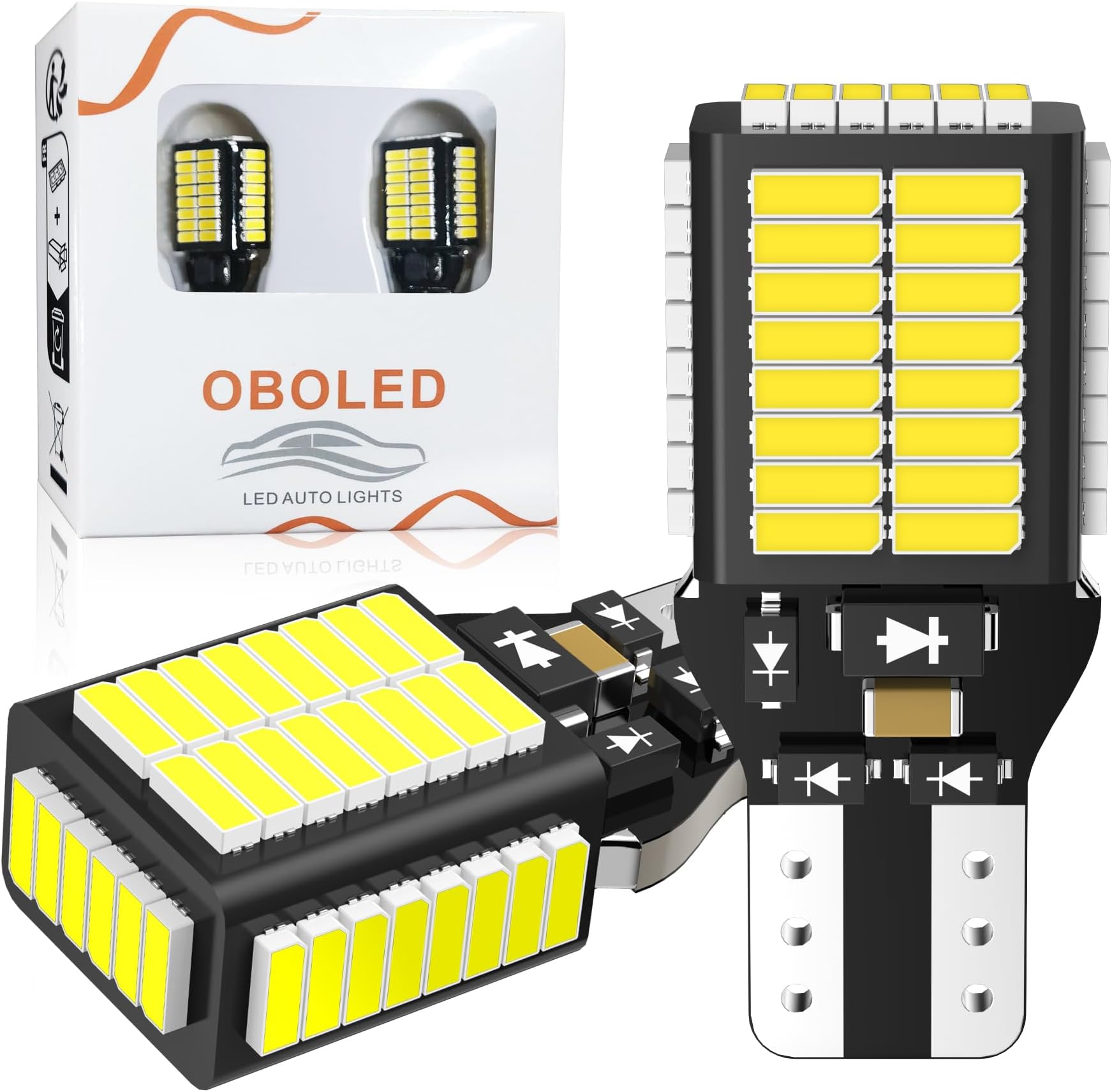 F O R D Focus MK III MK3 2011 to 2018 2 x LED T15 W16W CANBUS SAFE ...