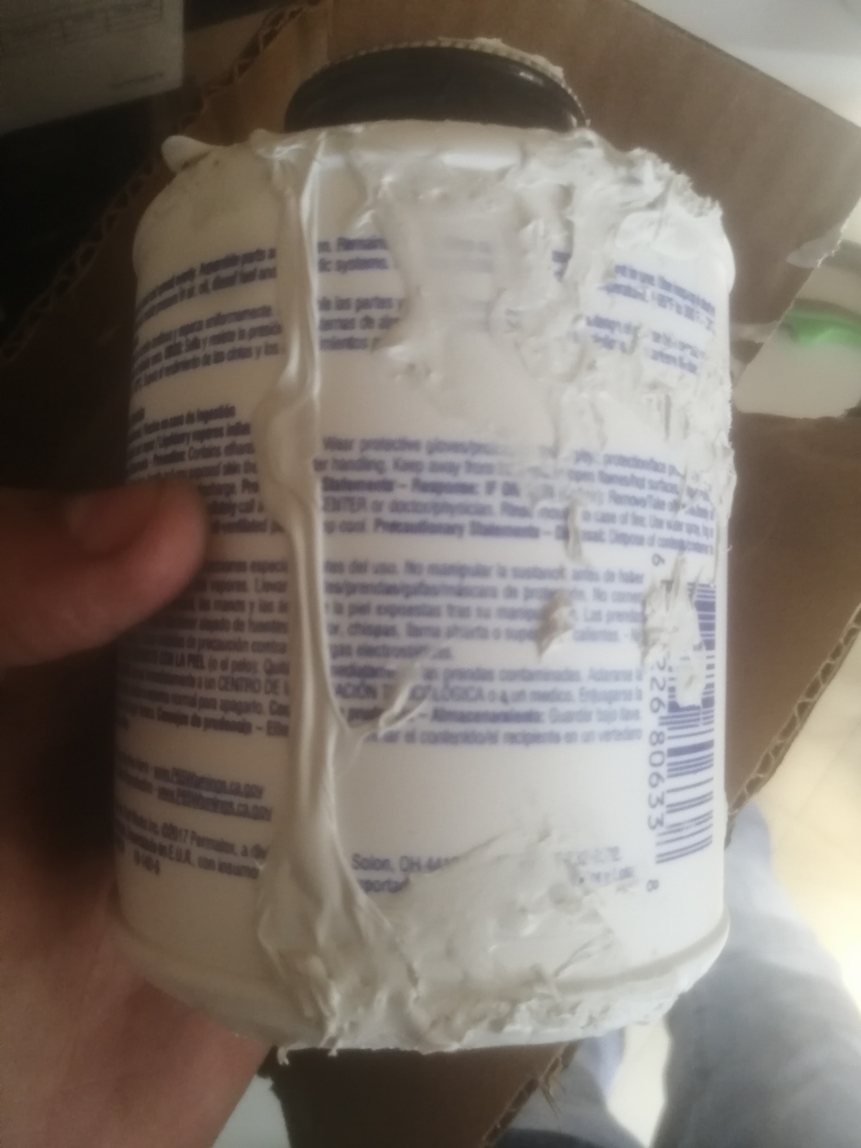 Permatex 230-80633 No. 14 Thread Sealant Withptfe 16 Oz Bottle : Amazon ...