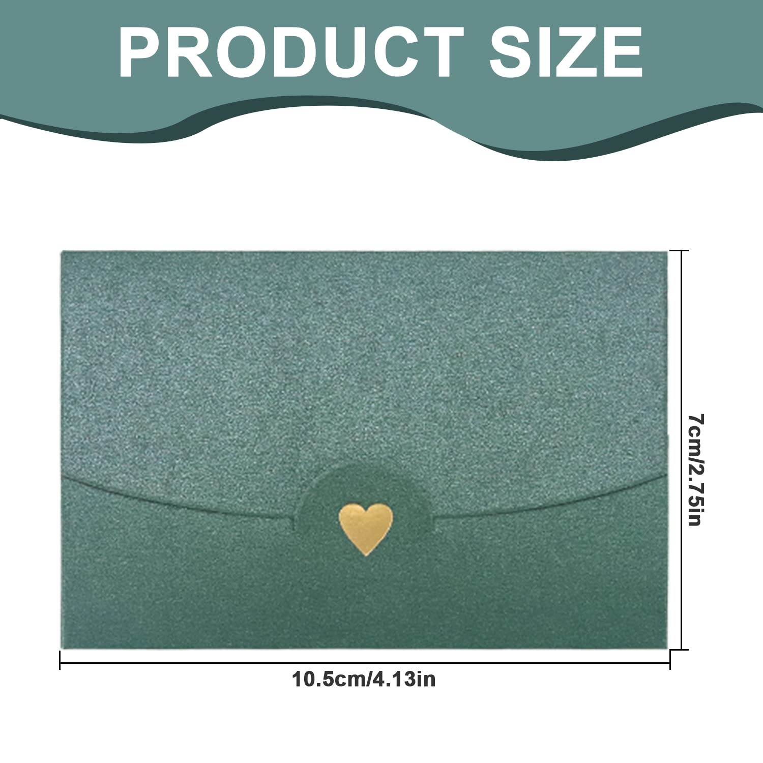 Blank Business Cards WAIZHIUA Pack Of 100 Mini Envelopes Colourful ...