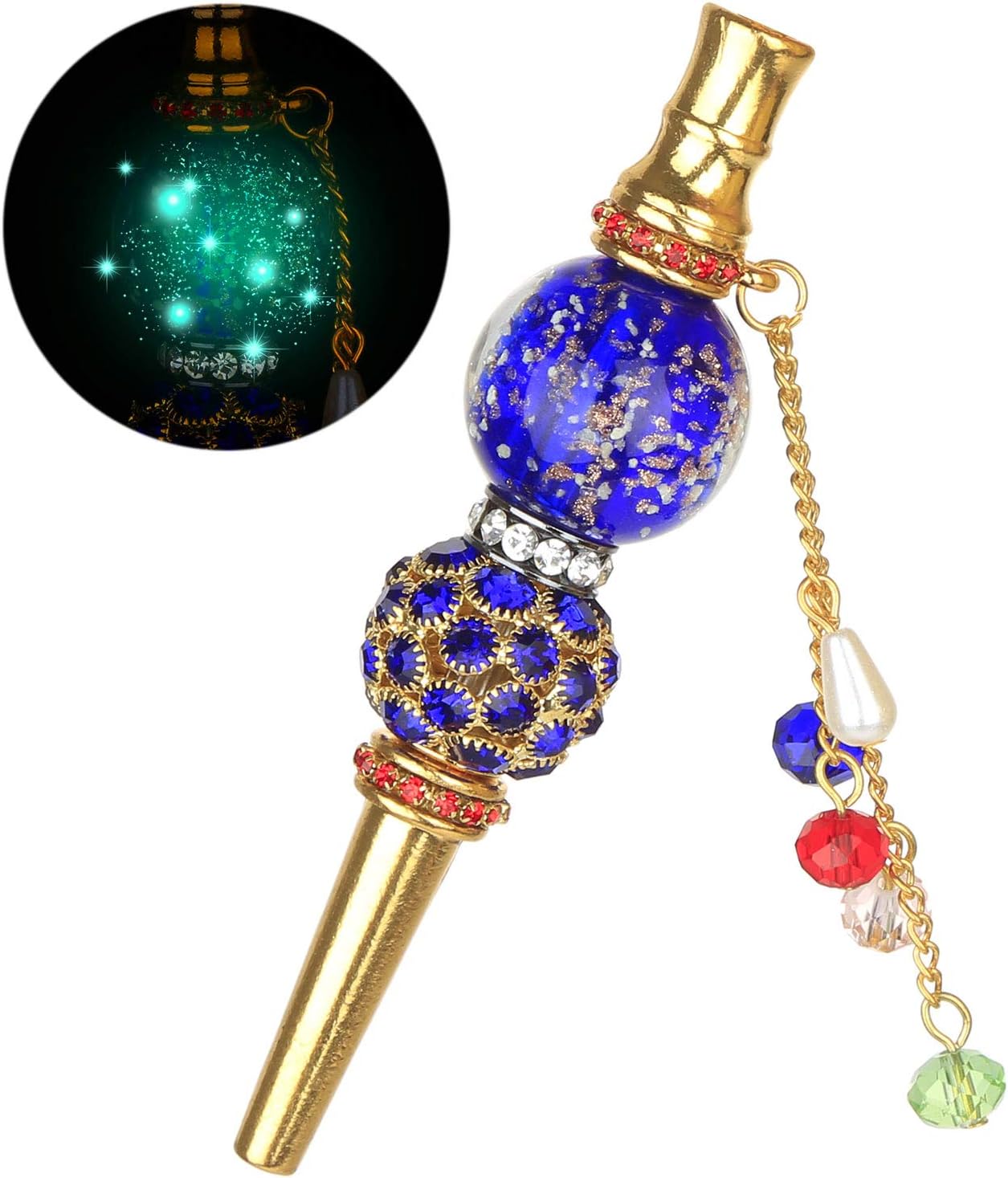 Amazon.com: Shisha Hookah Accessories Metal Rhinestone Nozzle Diamond ...