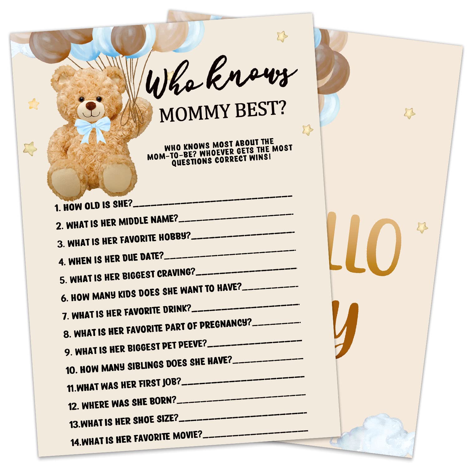 Bear Baby Shower Game Ideas Baby Shower Game Ideas | Most Fun In 2025
