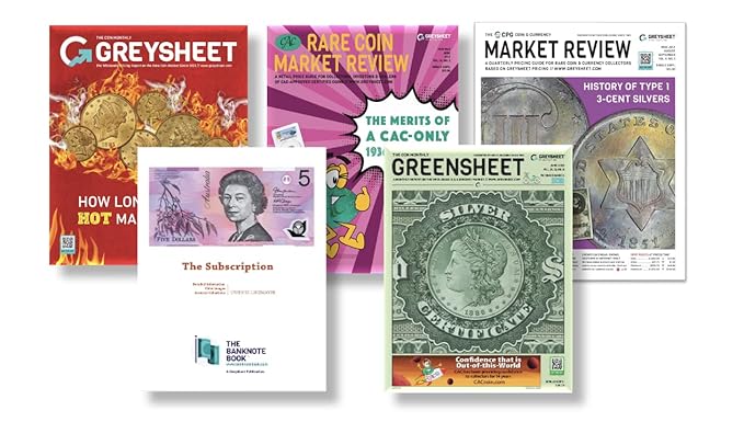 The Sample Pack Coin Guides- Greysheet- CPG - Greensheet & CAC - Single ...