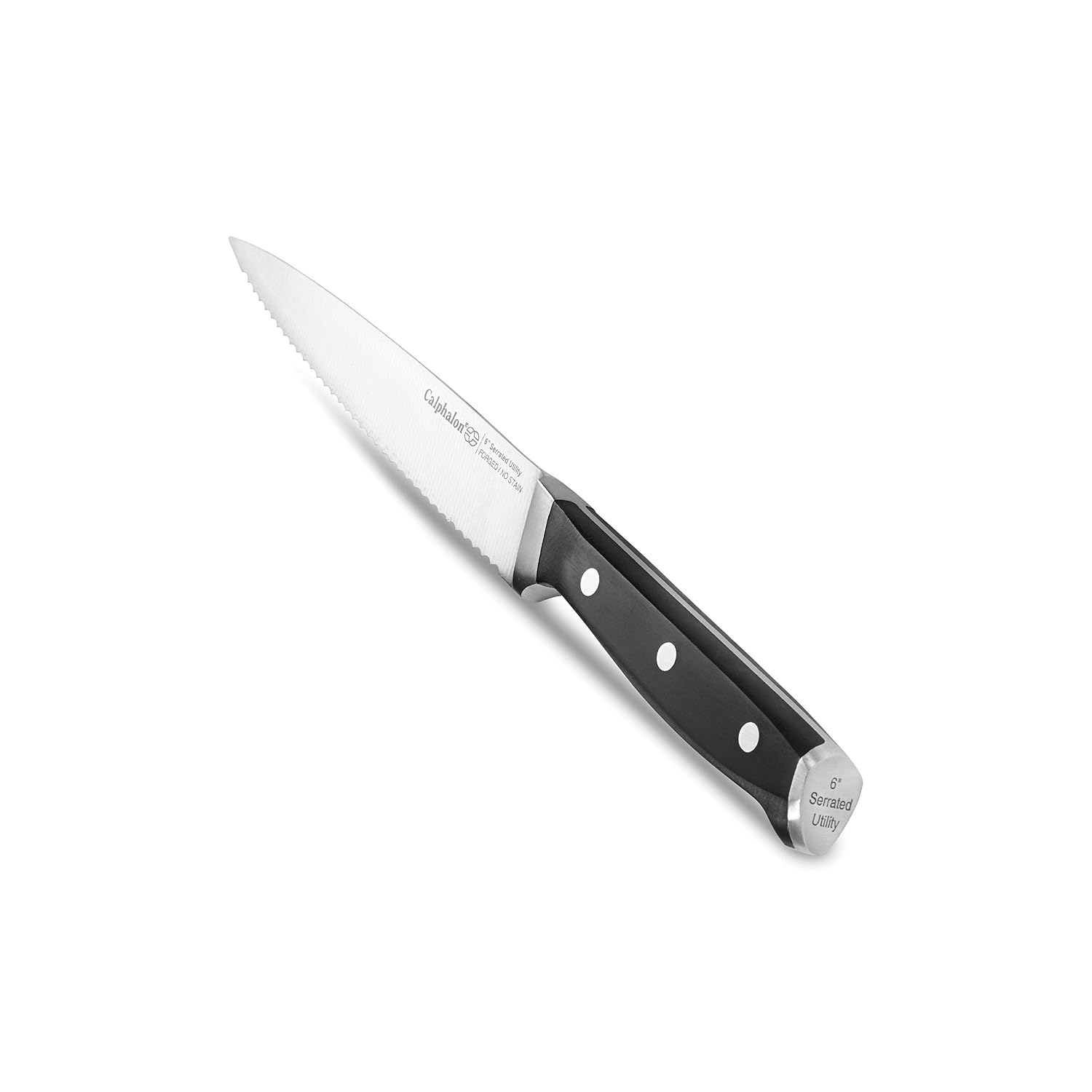 Buy Calphalon Classic Forged Cutlery 6-in. Serrated Utility Knife ...