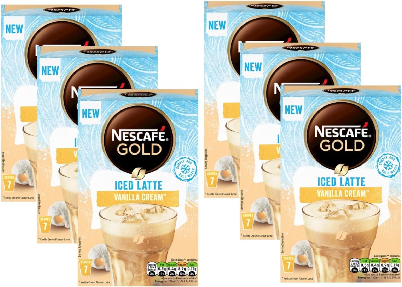 Amazon.com: Nescafe Ice Java Cappuccino 6x470ml {Imported from Canada}