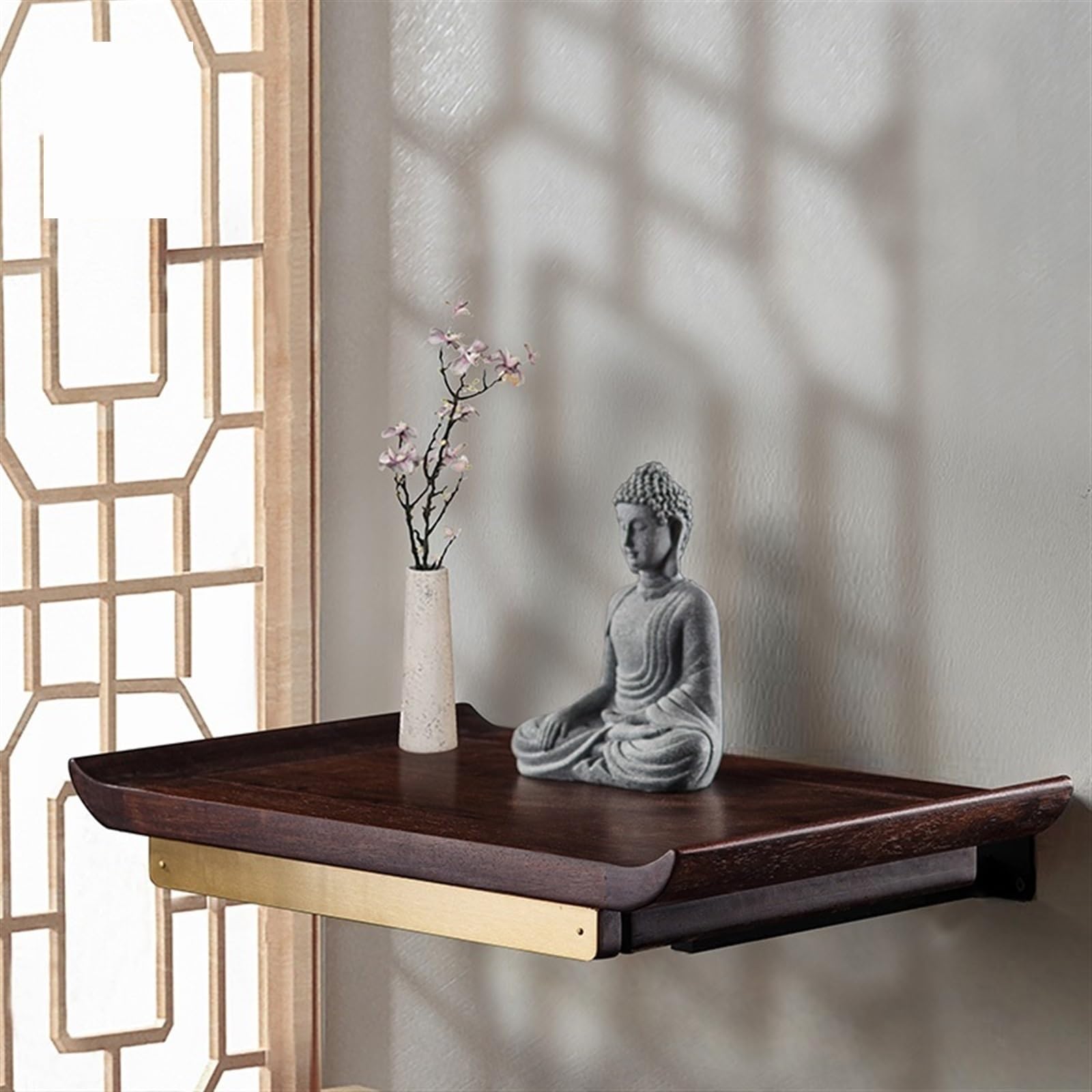 Buddha Altar Table FQRDKT Buddha Statue Stand Buddha Altar Sculpture ...