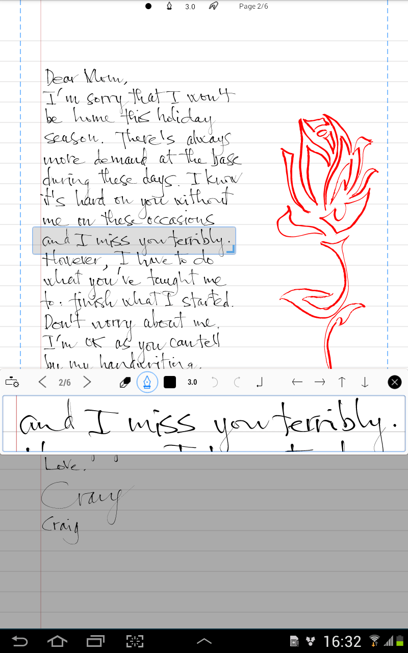 INKredible - Handwriting Note - App on Amazon Appstore