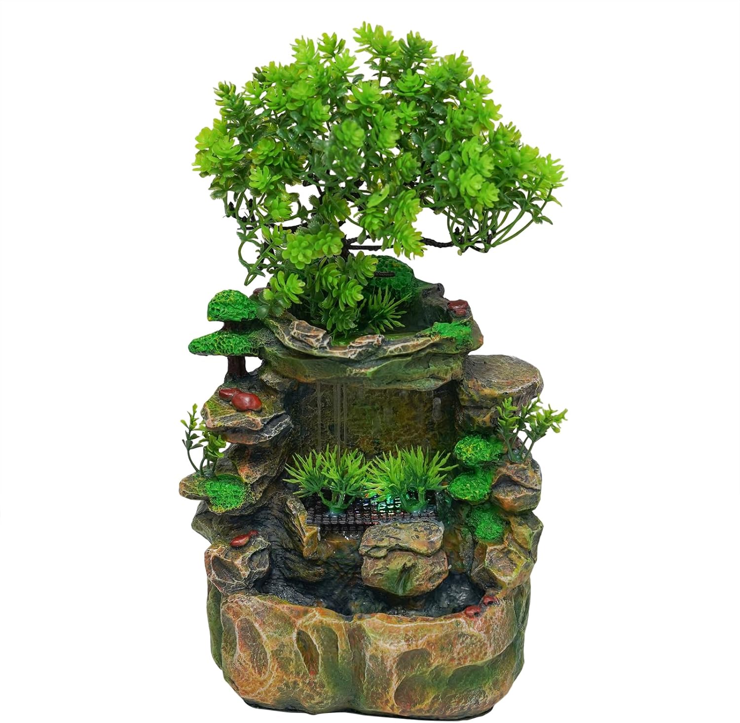 Amazon.com: PaNeTnya Creative Portable Tabletop Fountain Resin Indoor ...