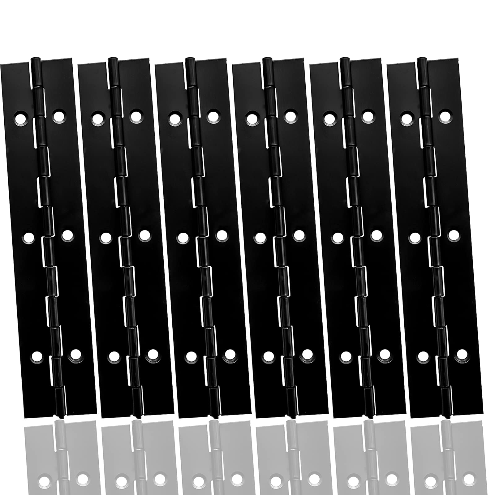 Buy EPHECH 6Inch Black Continuous Piano Hinge 6PCS Heavy Duty