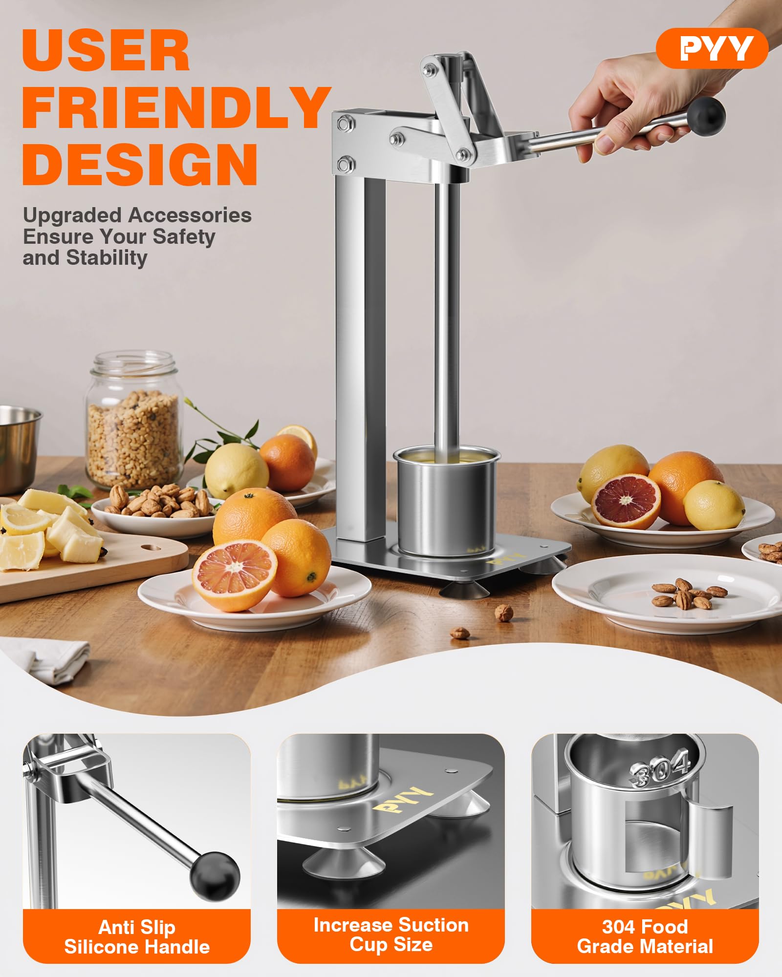 Snapklik.com : PYY Lemon Smasher Machine - Upgraded 2s Faster Press ...