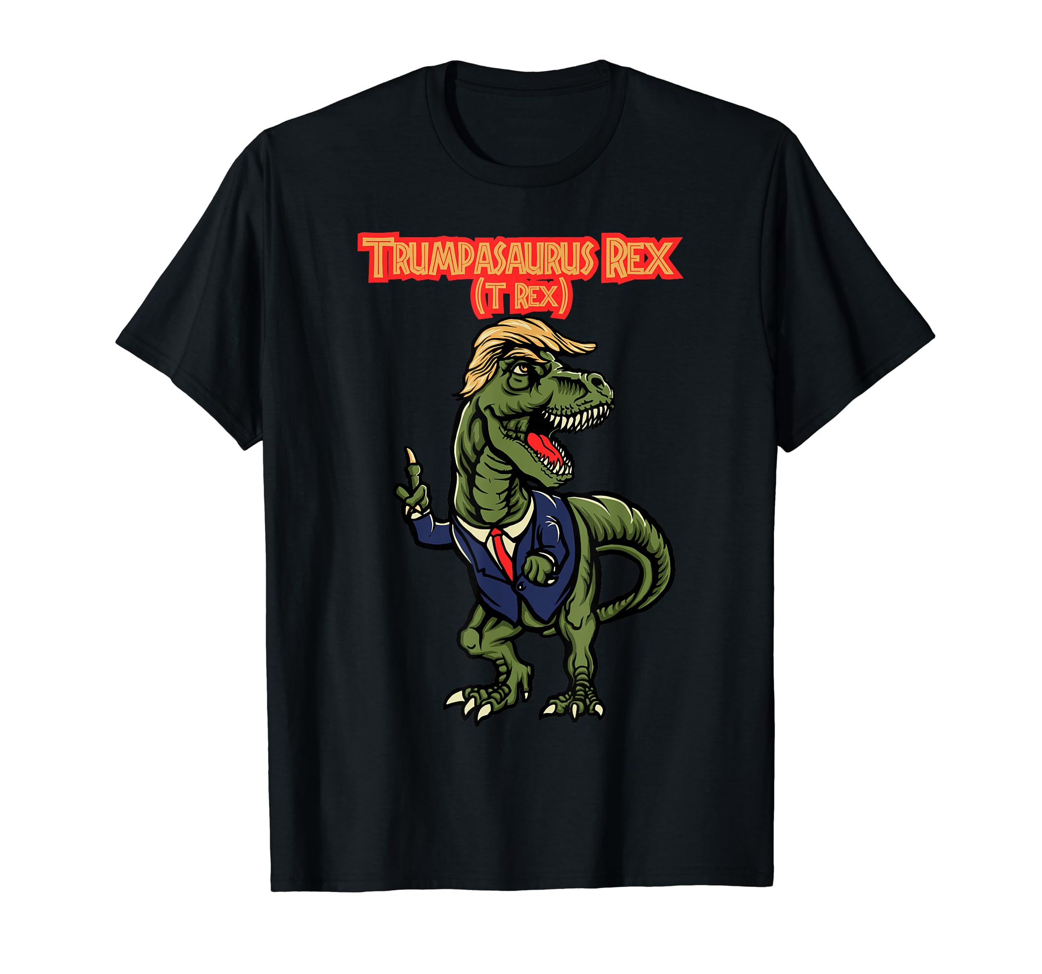 Amazon.com: Funny President Donald Trump Trumpasaurus Rex T-Shirt ...