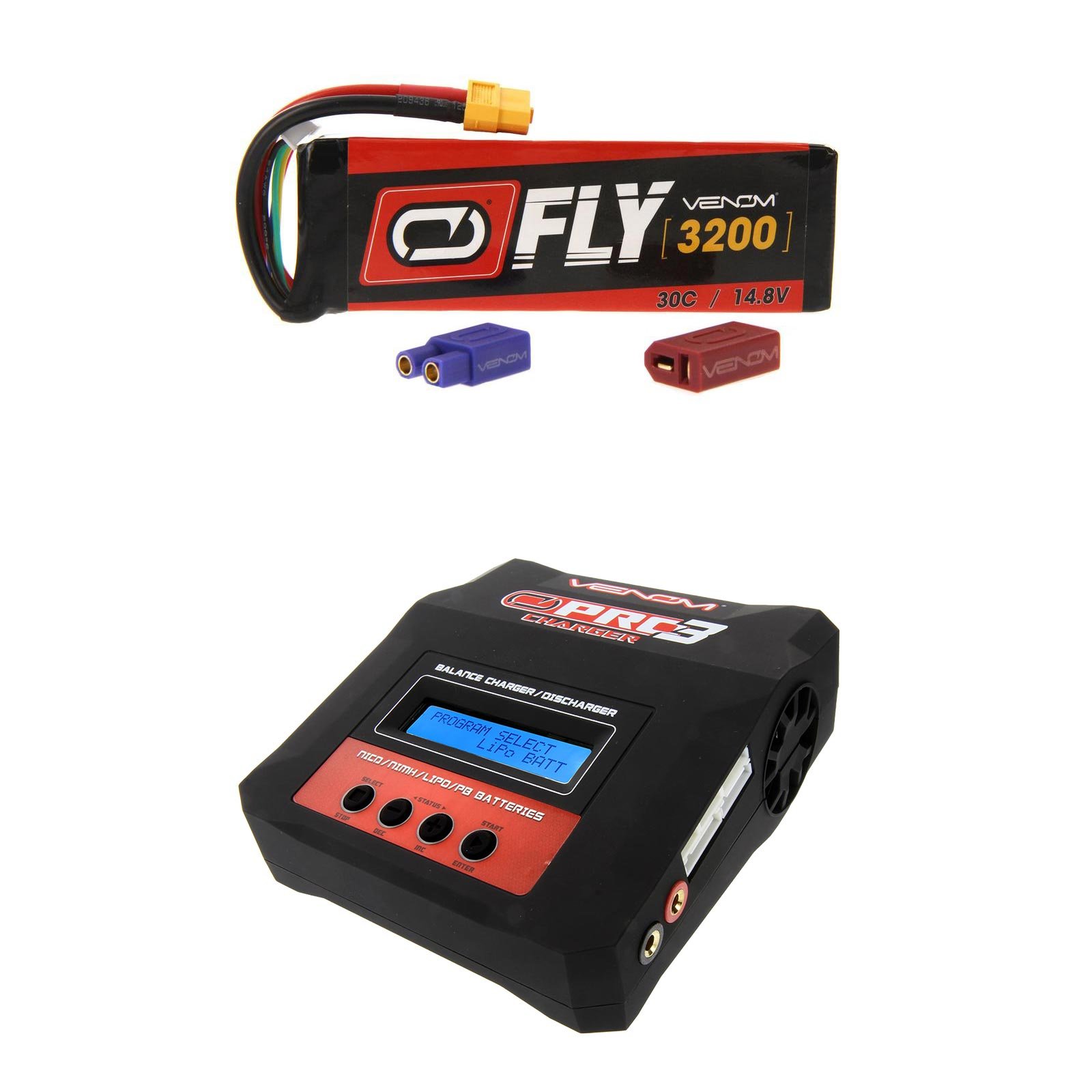 Buy Venom Fly 30C 4S 3200mAh 14.8V LiPo Battery with UNI 2.0 Plug and ...