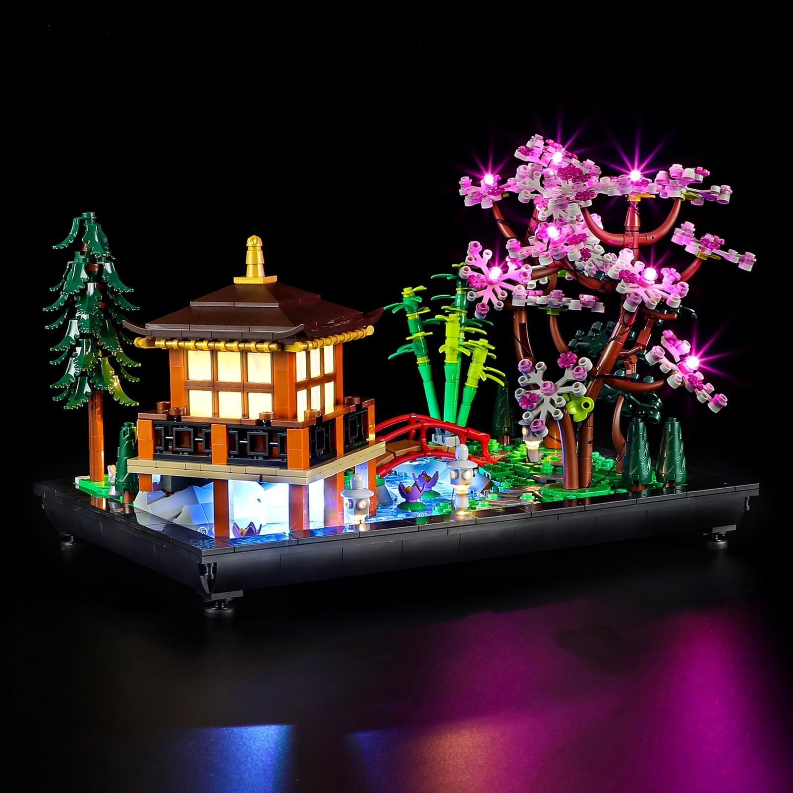 LEGO Icons Le Jardin Paisible, Kit de Jardinage Botanique Zen pour ...