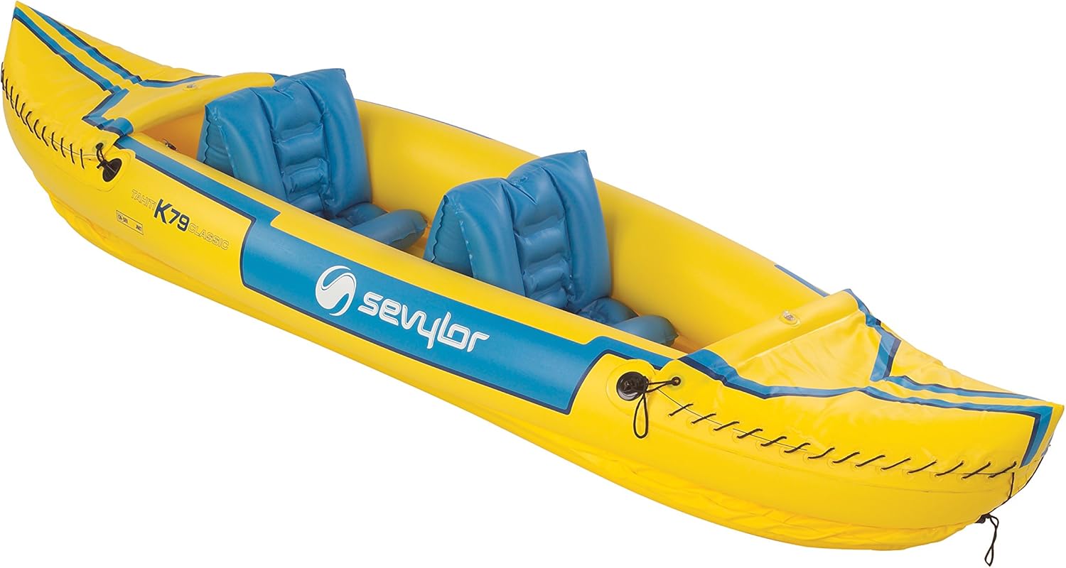 Amazon.com : Sevylor Tahiti Classic Inflatable Kayak : Fishing Kayaks ...