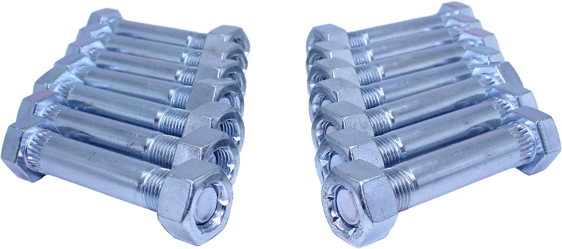 Amazon.com: Shackle Bolts and Nuts Kit - Grade 5 zinc - 9/16 x 3 inch ...