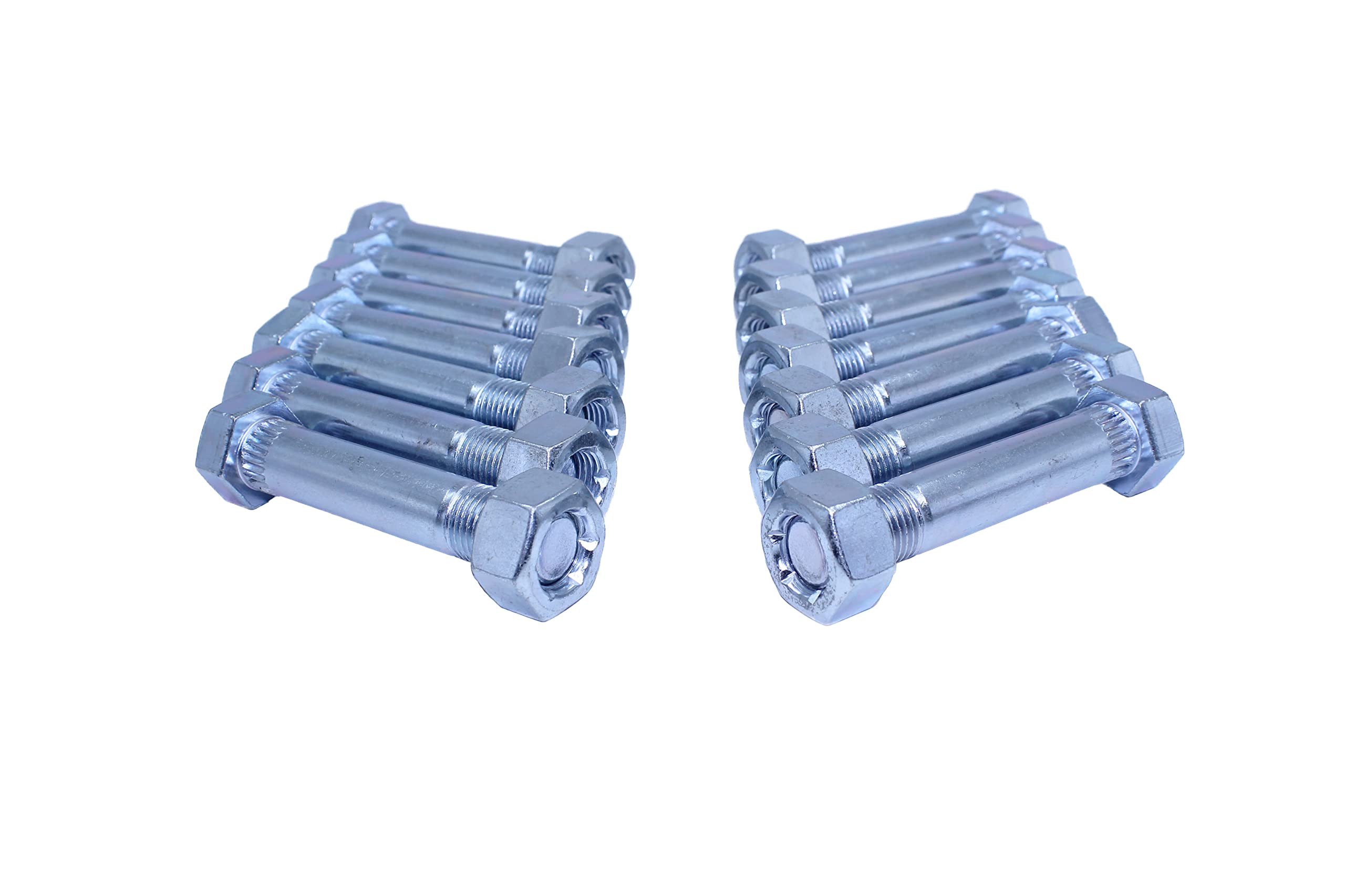 Amazon.com: Shackle Bolts and Nuts Kit - Grade 5 zinc - 9/16 x 3 inch ...