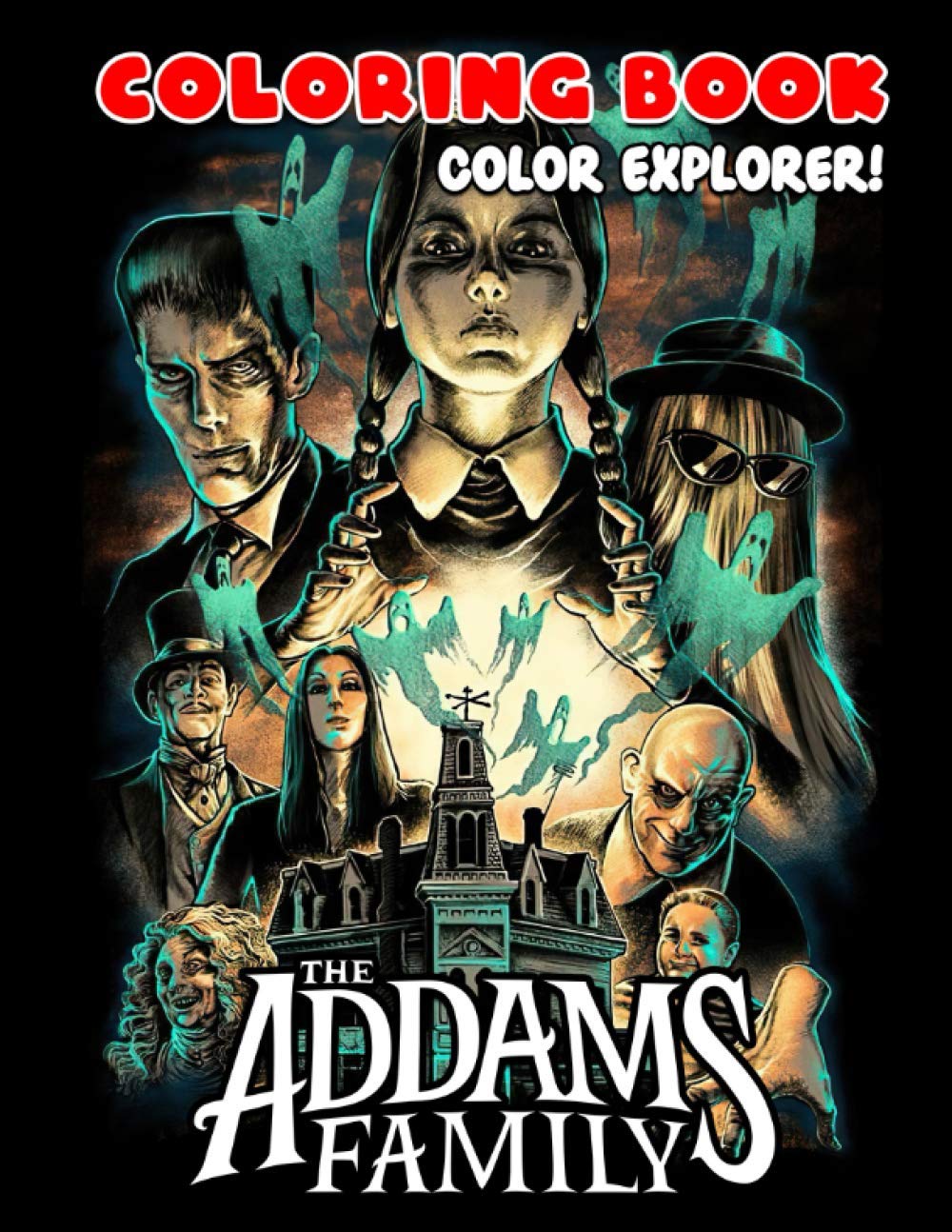 Buy Color Explorer! - The Addams Family Coloring Book: A Coloring Book ...