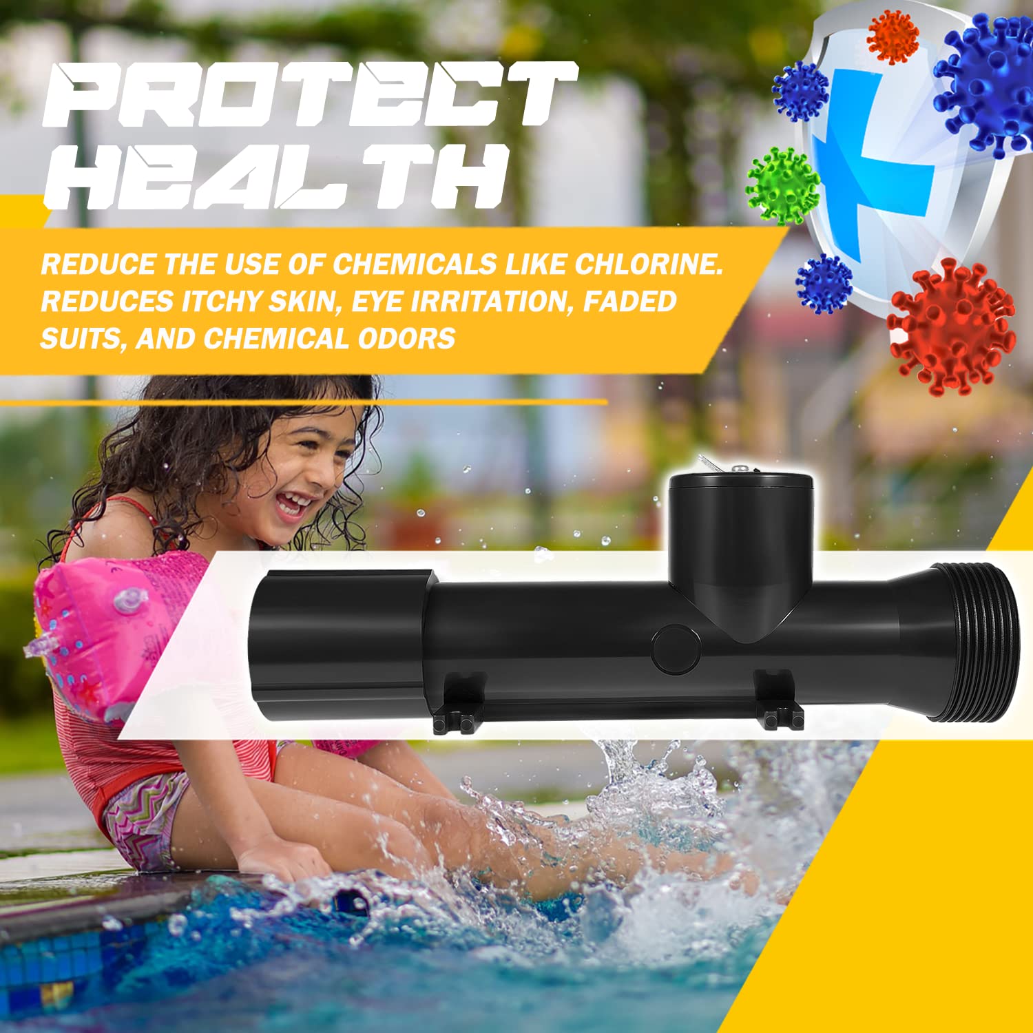 4CH4002-R Replacement Chamber for Hybrid Pool Treatment System