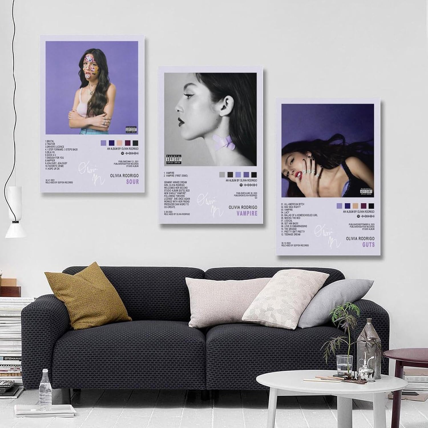 3 PCS Olivia Rodrigo Album Cover Poster GUTS Olivia Australia | Ubuy