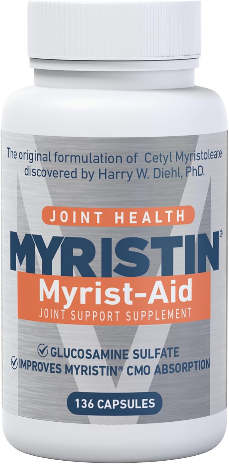 Amazon.com: Myristin Myrist-Aid Capsules (136 Count) : Health & Household