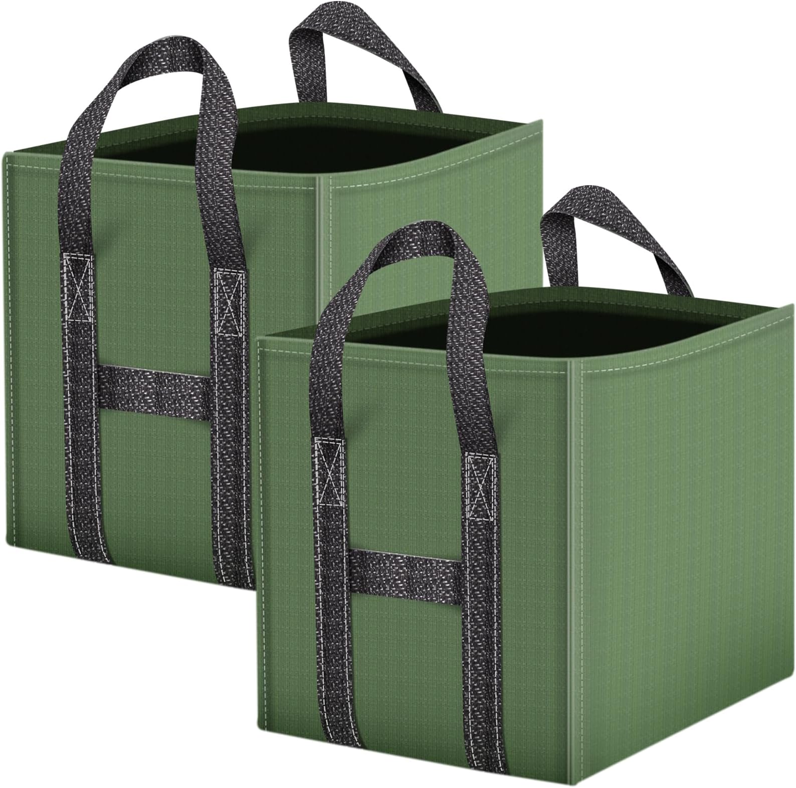 Amazon.com : FillTouch 4 Pcs 46 Gallon Reusable Yard Lawn Waste Bags ...