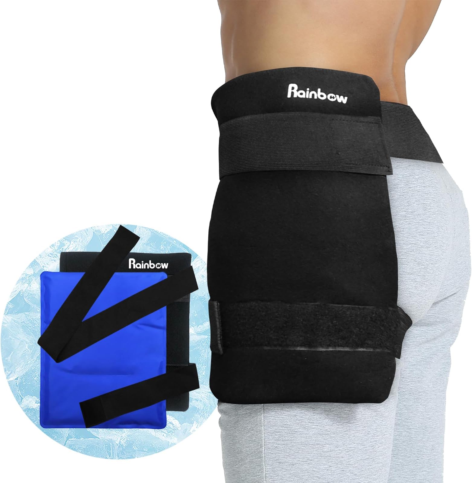 Amazon.com: Koo-Care Large Flexible Gel Ice Pack & Wrap with Straps for ...