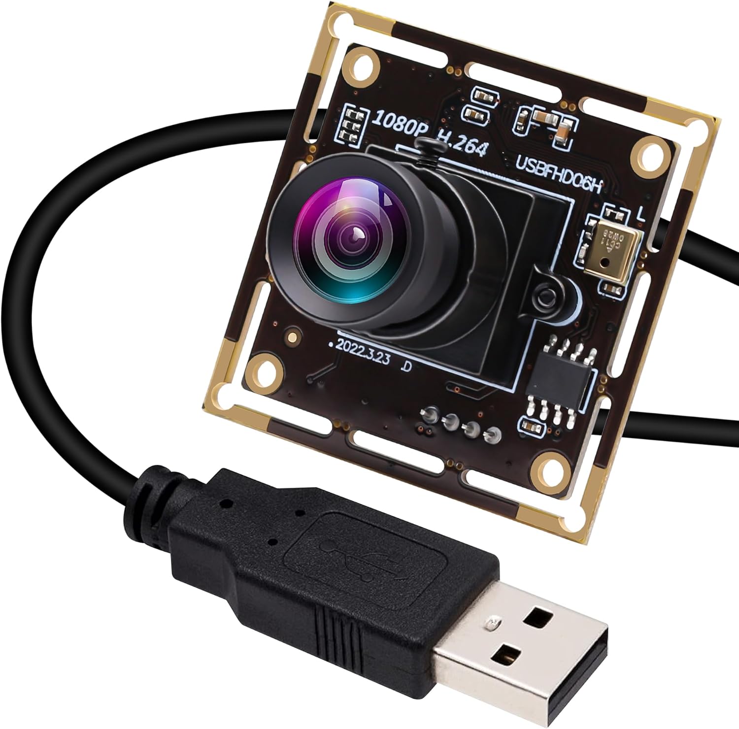Amazon.com: ELP Sony IMX323 Sensor Mini Low Light Wide Angle USB Camera ...