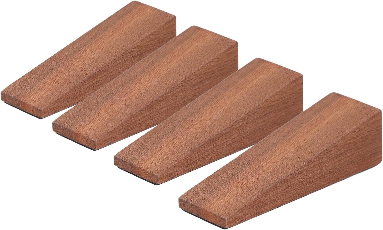 Amazon.com: 4Pcs Wooden Door Stoppers, Noise Elimination Wooden Door ...