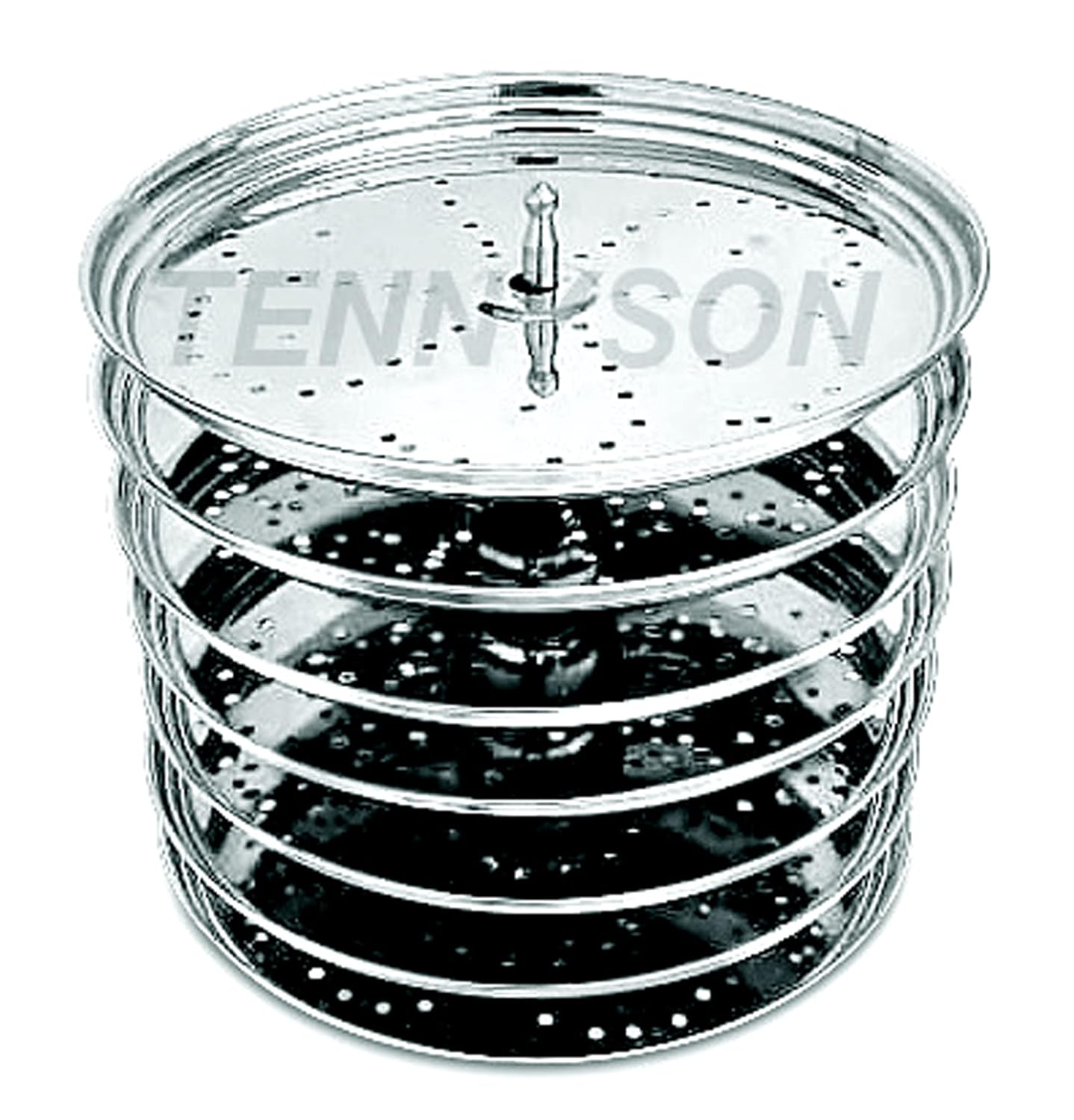 Buy TENNYSON Stainless Steel IDIYAPPAM 7 Flat Plate Online at Low ...