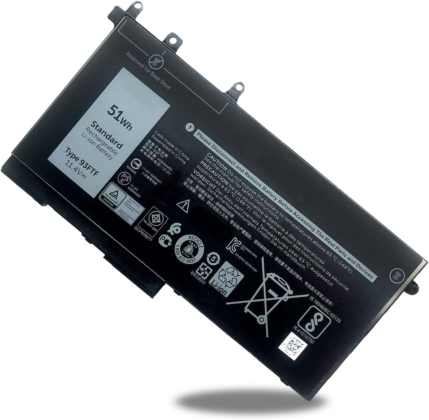 Amazon.com: M69D0 078FWY 293F1 Laptop Battery for Dell Latitude 5530 ...