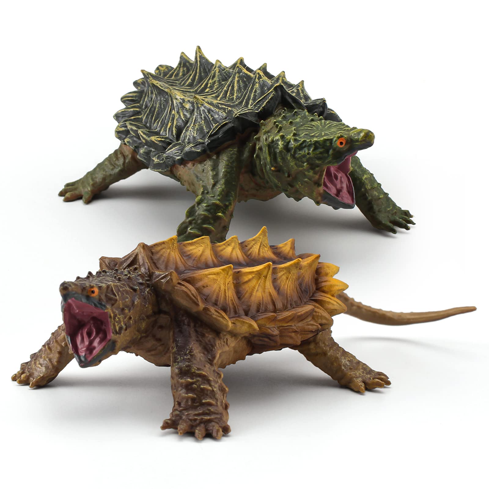 Snapklik.com : Snapping Turtle Model 2pcs Turtle Figure Wild Life ...