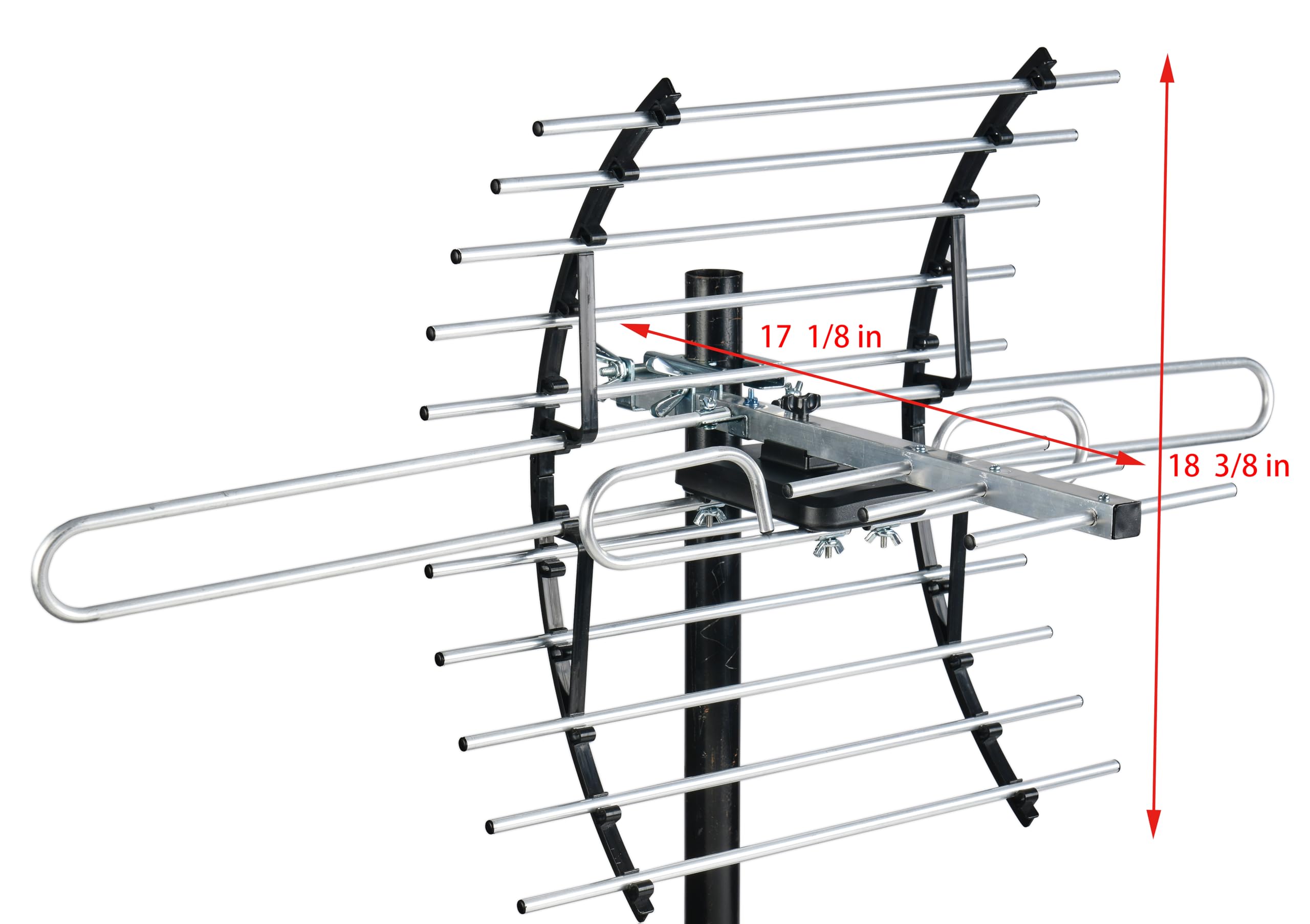 Snapklik.com : CeKay Outdoor HDTV Antenna Supports 8K, 4K, 1080P HD For ...