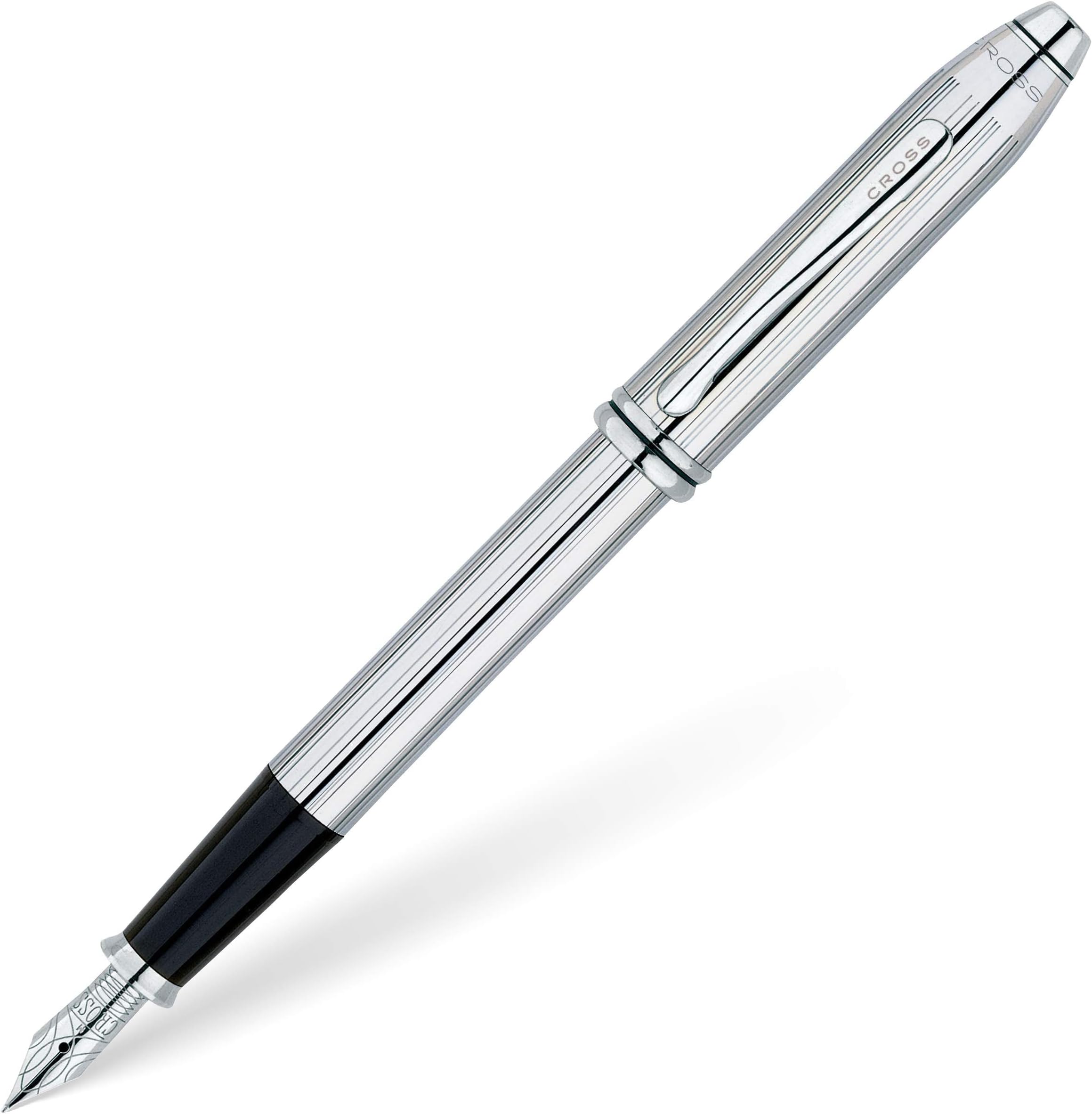 Amazon.com: Cross Townsend Refillable Fountain Pen, Medium Nib ...