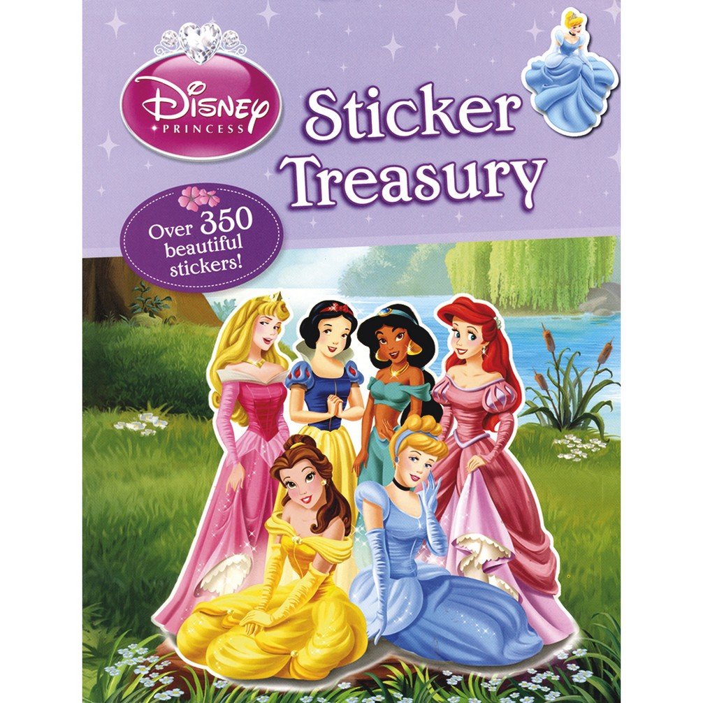 Disney Princess Sticker Treasury : Buy Online at Best Price in KSA ...