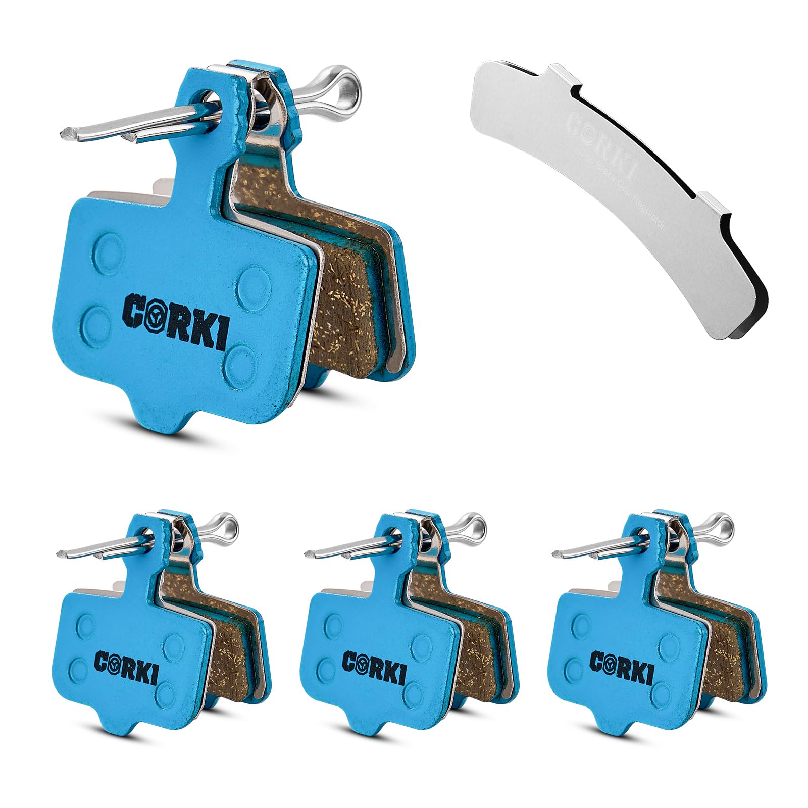 Snapklik.com : 4 Pairs Disc Brake Pads For Sram Avid Elixir 1 3 5 7 9 R ER CR Mag Level TL T For ...