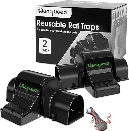 Amazon.com : Reusable Rat & Chipmunk Traps, Prevents Accidental ...