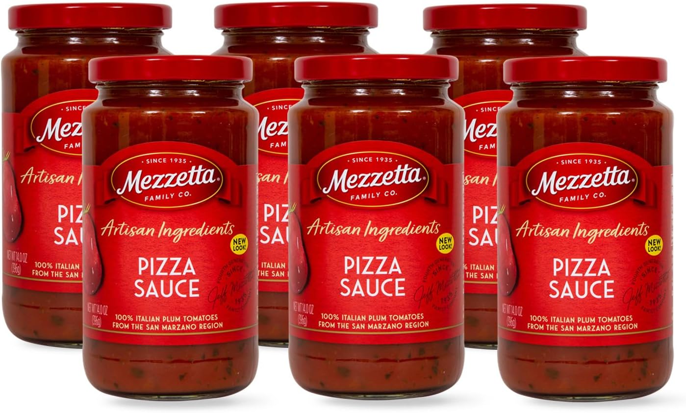 Amazon.com : Mezzetta Rich Artisan Ingredients Pizza Sauce | Non-GMO ...