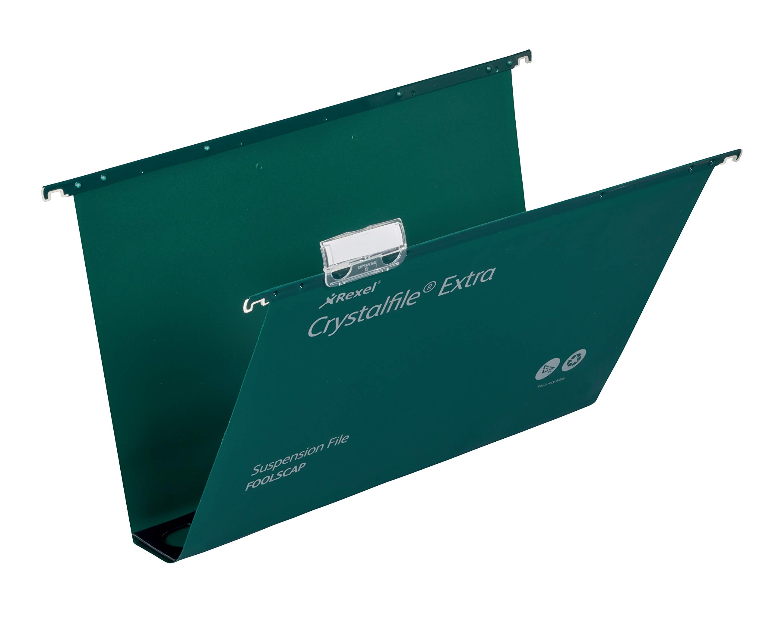 Rexel Foolscap Heavy Duty Suspension Files with Tabs and Inserts for ...