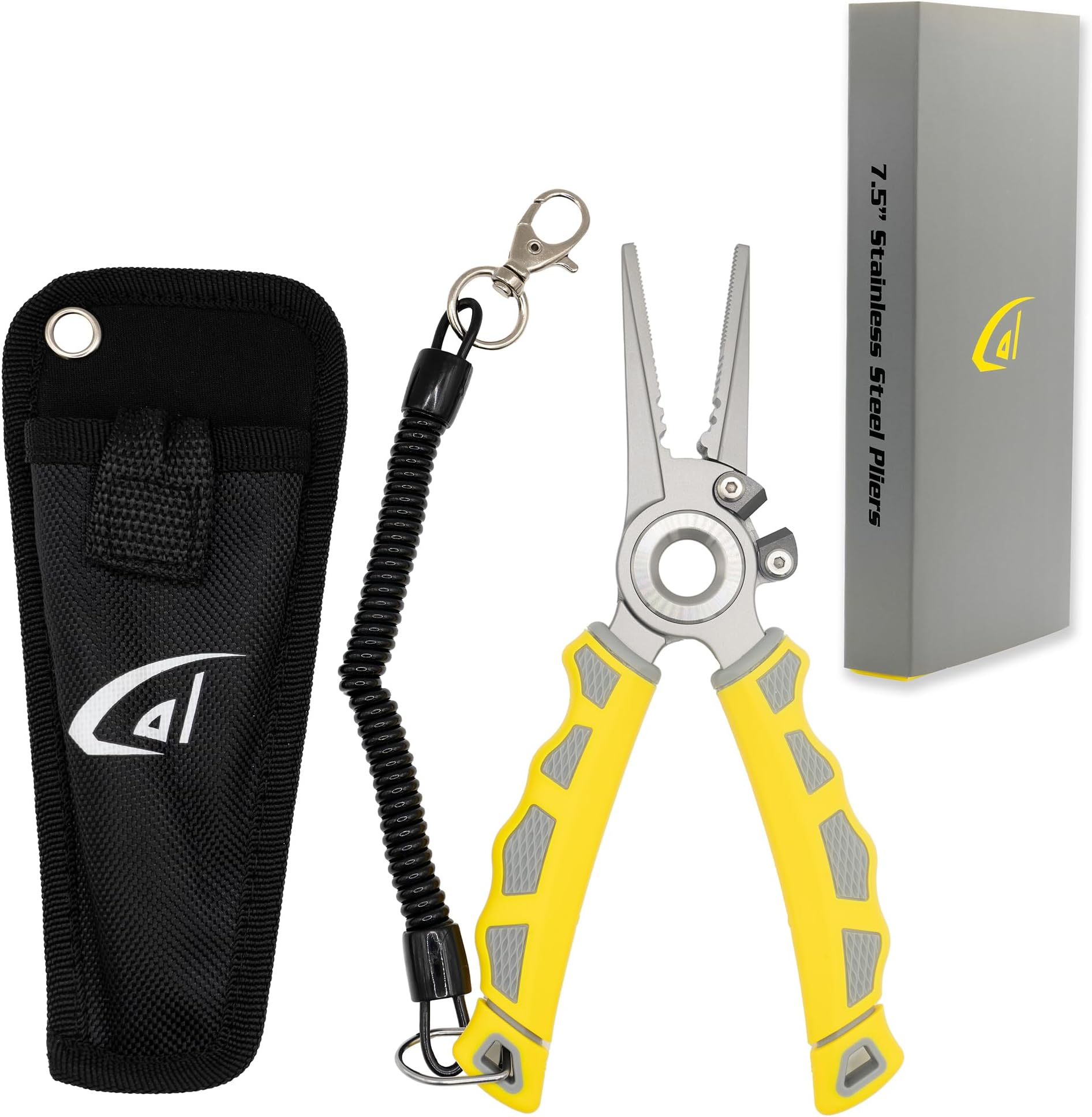 Amazon.com: danco 7.5 Inch Fishing Pliers, 17-4 Stainless Steel ...