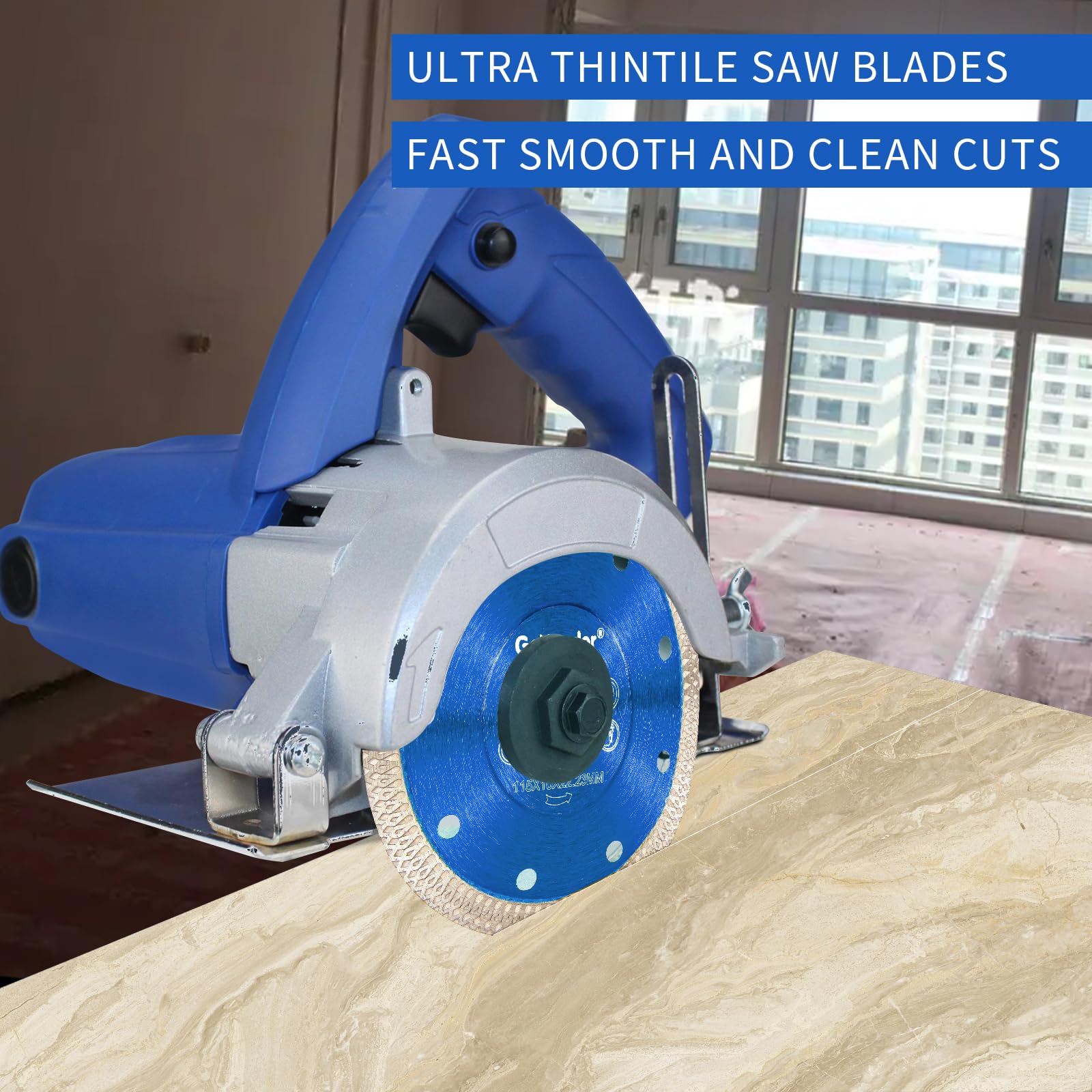 Snapklik.com : GoYonder 4.5" Super Thin Tile Saw Blade, Diamond Blade ...