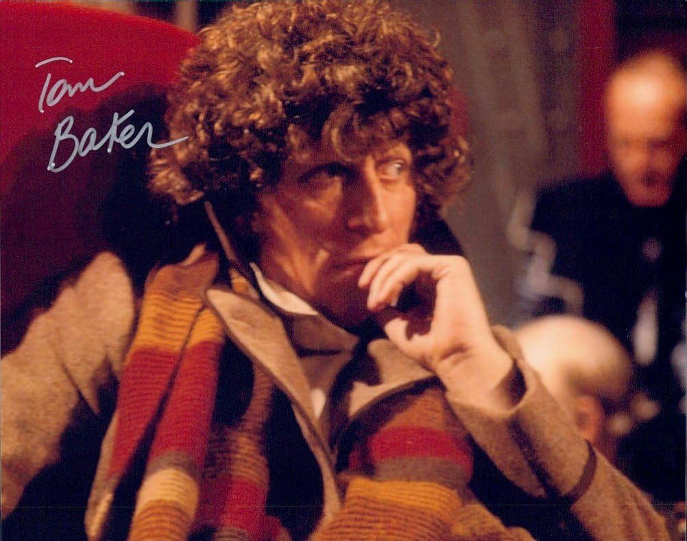 Tom Baker autographed photo at Amazon's Entertainment Collectibles Store