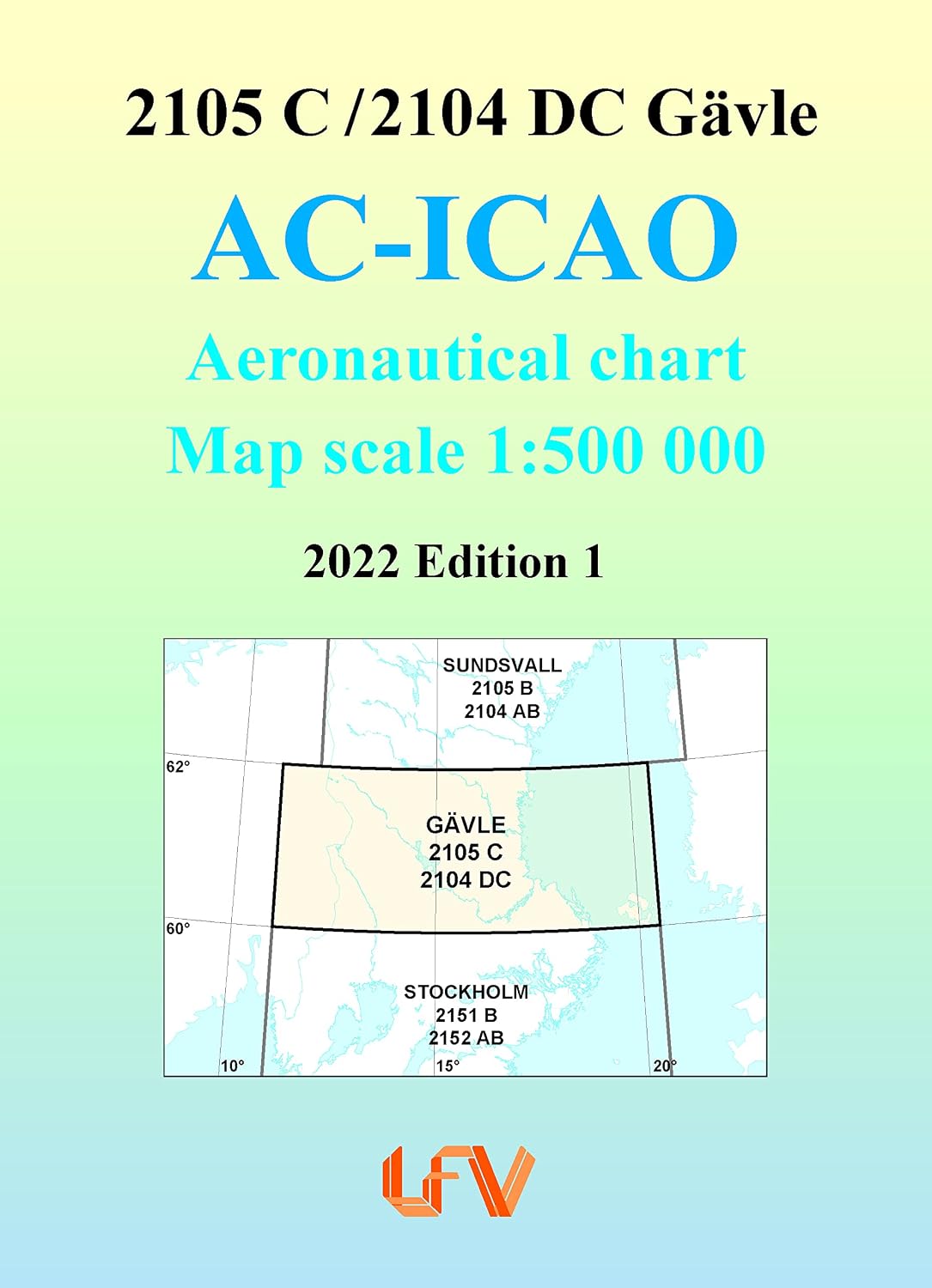 Gävle ICAO (Aeronautical chart) : Amazon.in: Books