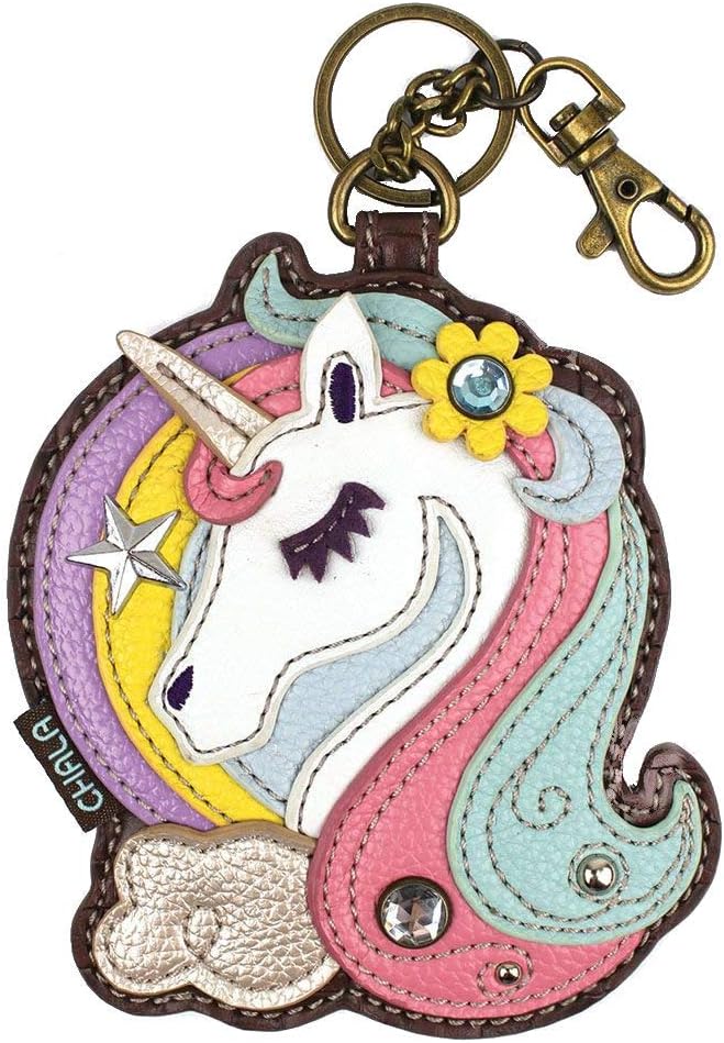 Chala Unicorn Key Fob/Coin Purse, Unicorn Lover Collector Chala ...