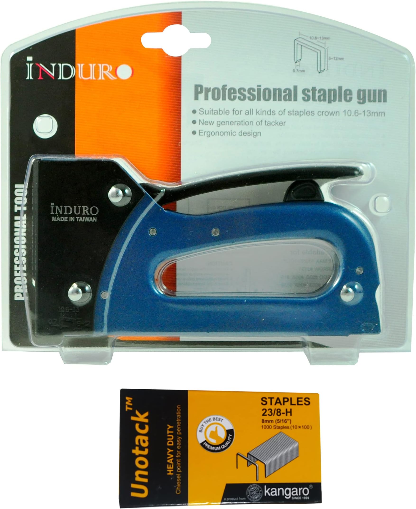 INDURO Stapler for Wood with 1000 Staples : Amazon.in: Office Products