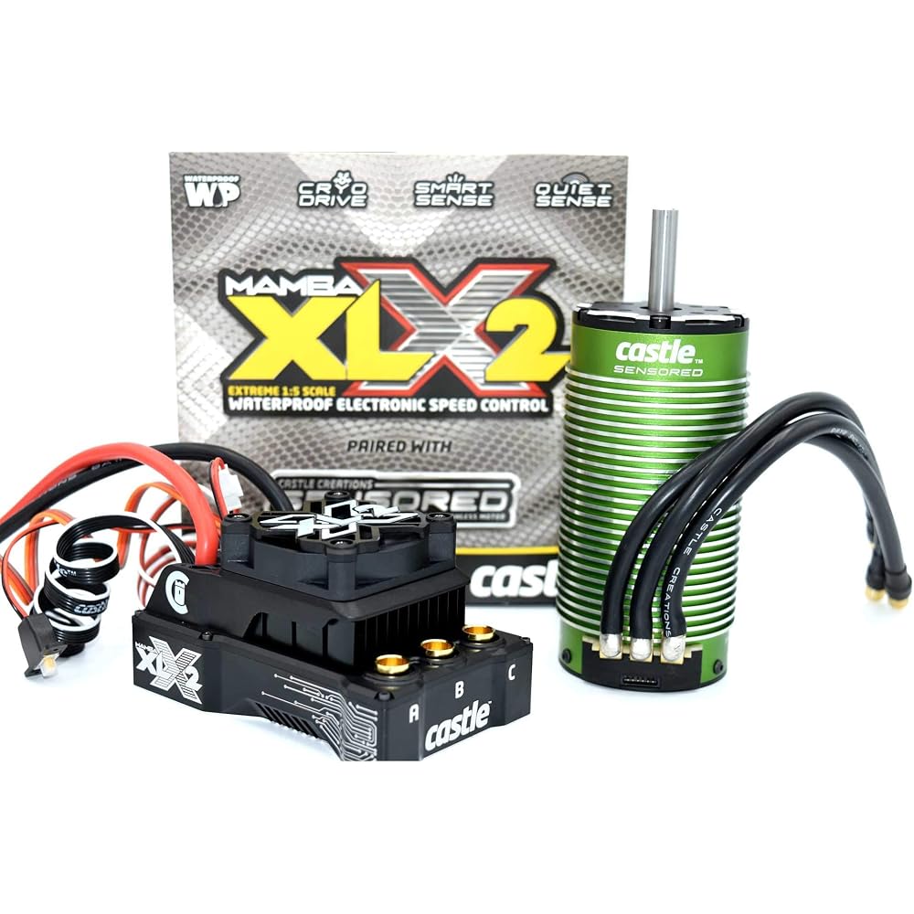 $15/mo - Finance Castle Creations Mamba XLX2 1/5 8S 33.6V ESC with 20A ...