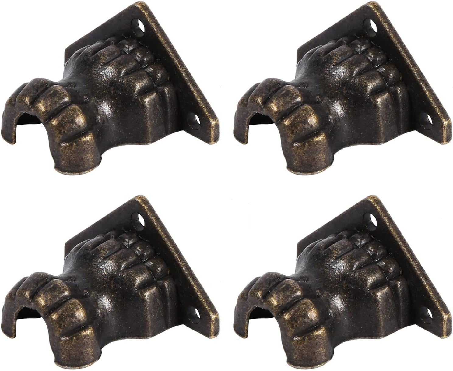 Amazon.com: Claw Feet for Furniture Jewelry Box Corner Metal Feet Black ...