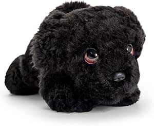 Keel Toys Black Cockapoo Plush Toy, 25 cm, Soft and Cuddly : Amazon.co ...