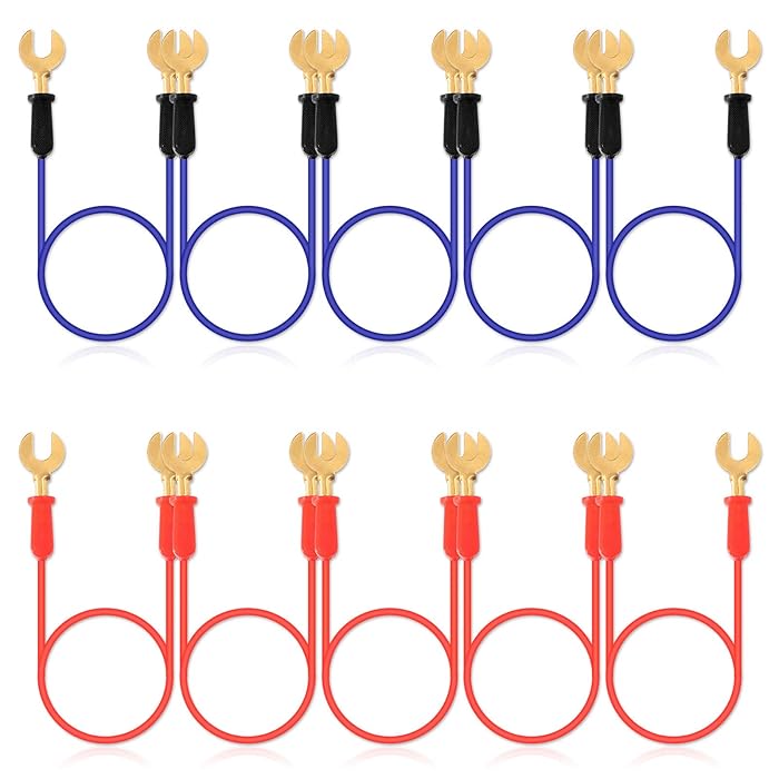 Buy Keadic 10 Pieces Interconnect Circuit Wires For Physics Laboratory School Electronic buy-keadic-10-pieces-interconnect-circuit-wires-for-physics-laboratory-school-electronic