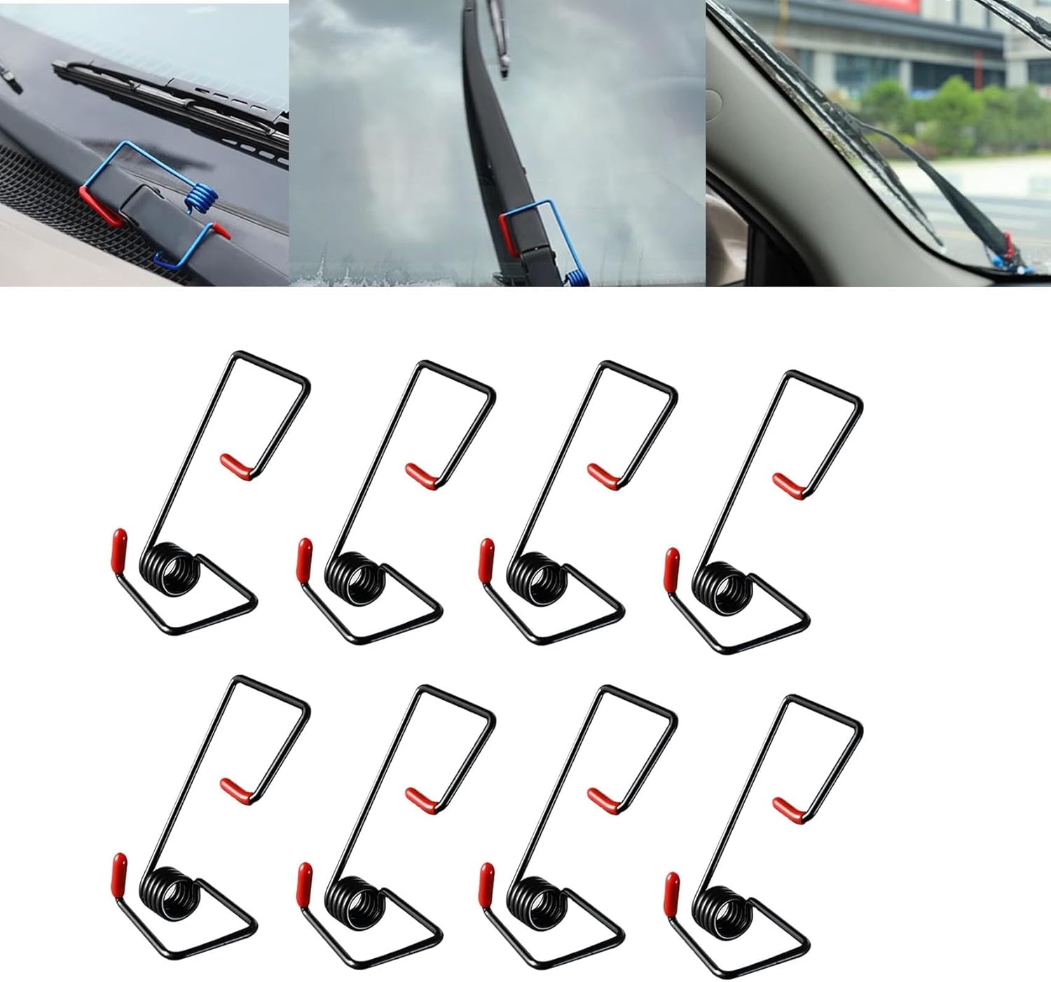 Amazon.com: Windshield Wiper Arm Pressure Spring Booster, Add-on Wiper ...