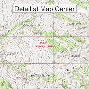 Amazon.com : USGS Topographic Quadrangle Map - Oxbow, Oregon (Folded ...