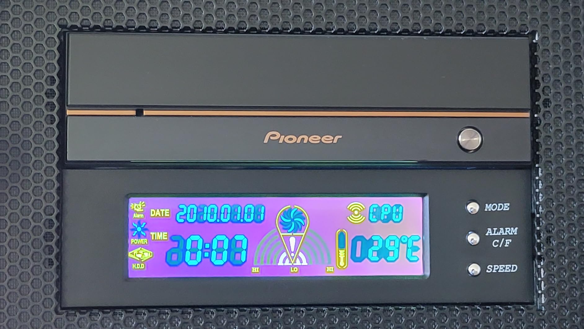 Amazon.co.jp: 3 Fan Computer Fan Controller, Manual Setting Alarm ...